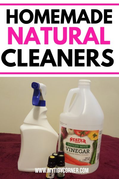 Homemade Natural Cleaners - 14 Easy DIY Cleaning Products & Recipes!