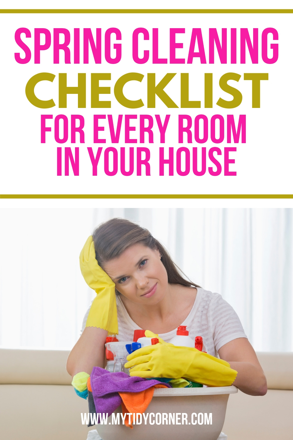 Ultimate Spring Cleaning Checklist + Printable PDF Free!