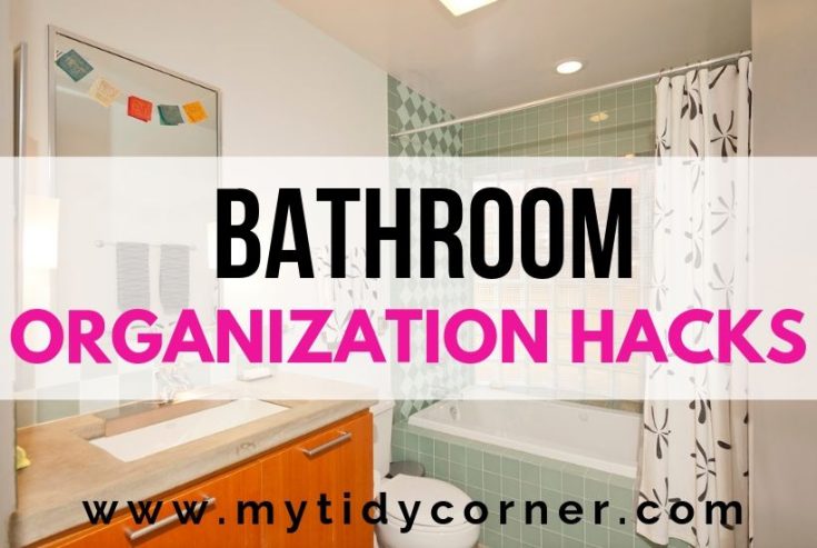 13 Genius Small Bathroom Organization Hacks to Save Space!