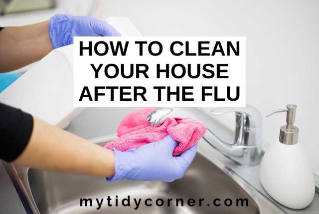 How to Clean Your House after the Flu and other Sicknesses!
