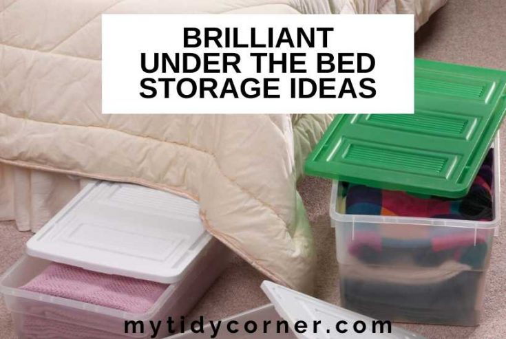 5 Under the Bed Storage Ideas to Help You Maximize Your Space
