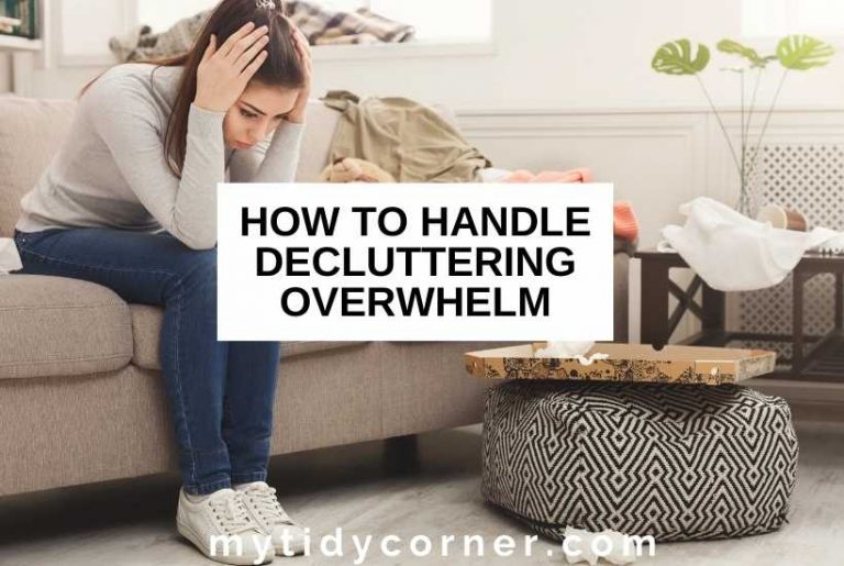 How to Declutter without Getting Overwhelmed - 12 Helpful Tips