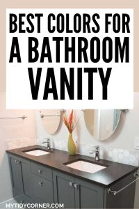 8 Popular Bathroom Vanity Colors in 2023