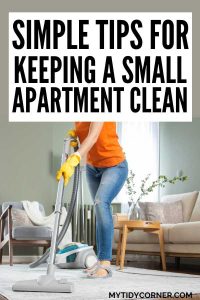 How to Keep a Small Apartment Clean