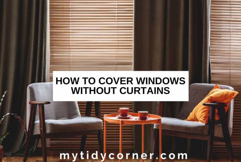 How to Cover Windows Without Curtains - 11 Alternatives