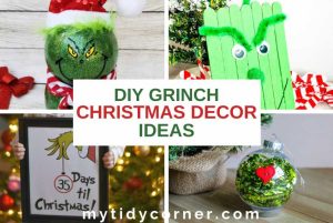 13 Whimsy DIY Grinch Christmas Decor Ideas