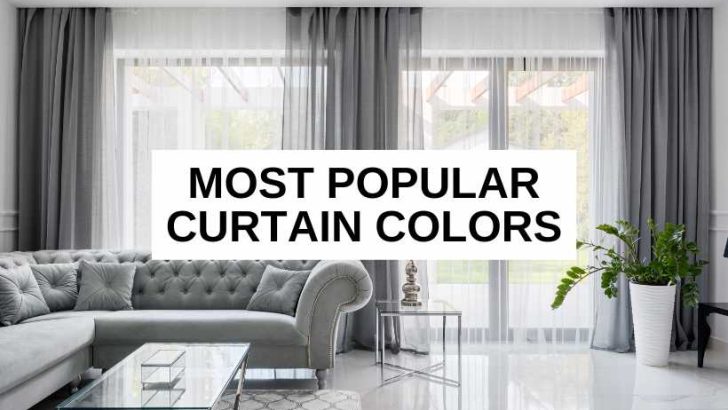 Top 5 Curtain Colors to Brighten a Room - Shedding Light on Style