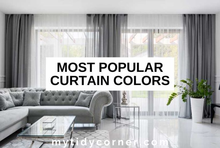 6 Most Popular Curtain Colors that Dominate Home Decor Trends