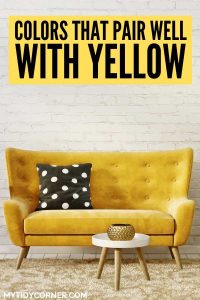16 Colors that Go with Yellow for a Balanced and Vibrant Home