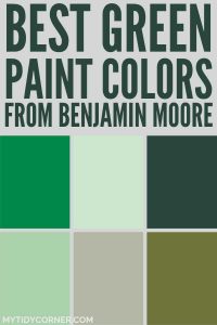 11 Best Benjamin Moore Green Paint Colors to Refresh Your Space