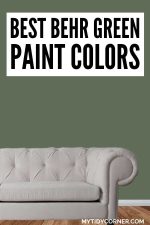 Top 13 Behr Green Paint Colors for a Fresh, Natural Look