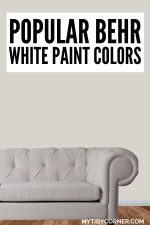 12 Popular Behr White Paint Colors for Walls