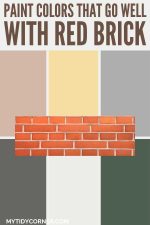 Top 13 Paint Colors that Go with Red Brick Interiors and Exteriors
