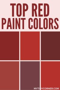 Top 12 Red Paint Colors for Bold and Stylish Interiors and Exteriors