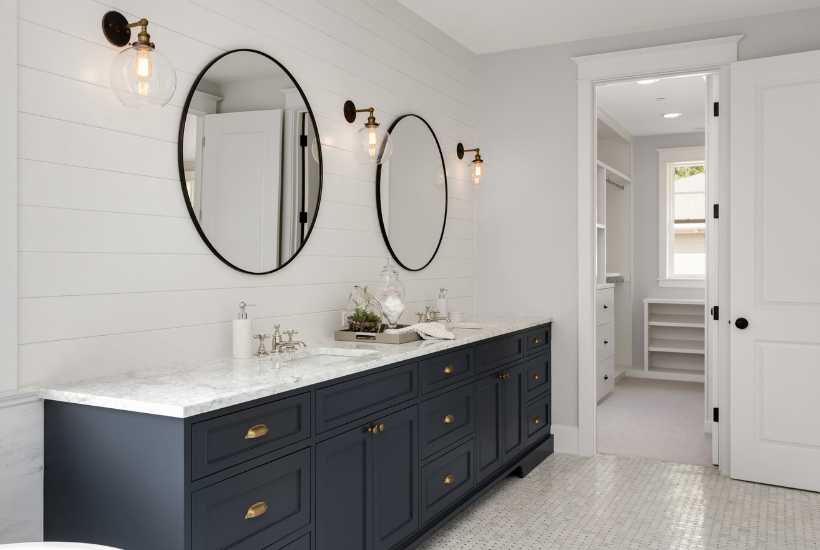 21 Best Paint Colors for Bathroom Cabinets - Fresh and Trendy