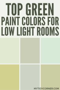 Top 9 Green Paint Colors for Low Light Rooms