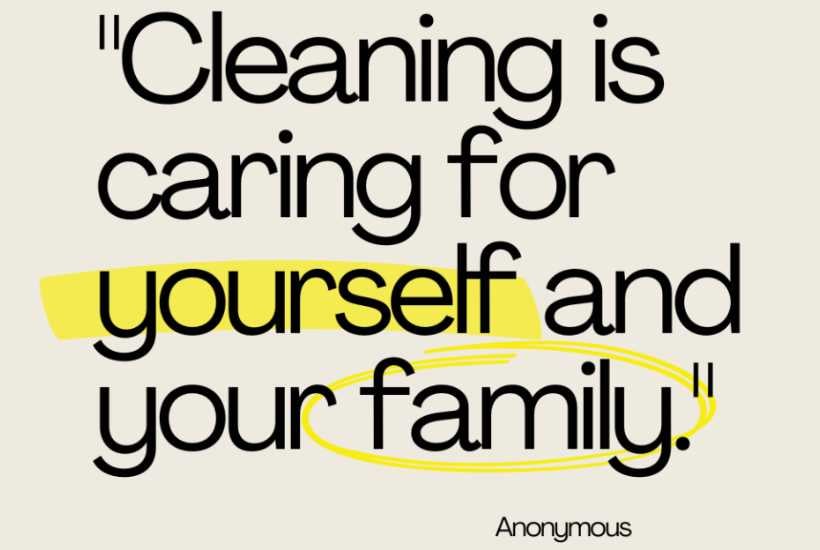 33 Cleaning Quotes to Motivate You to Clean Your House